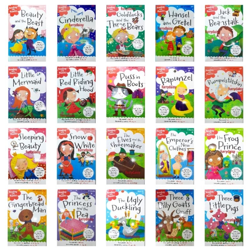 Jual Fairy Tale Collection (Reading With Phonics) | Shopee Indonesia
