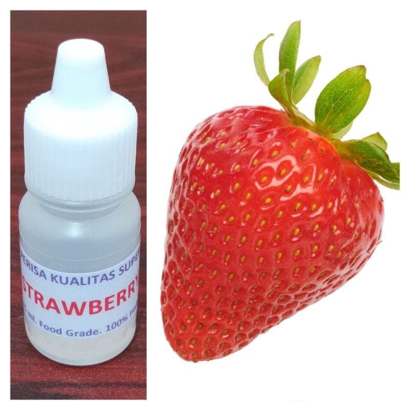 Jual Perisa Perasa Flavor Essence Strawberry Halal 15ml Tanpa Warna ...
