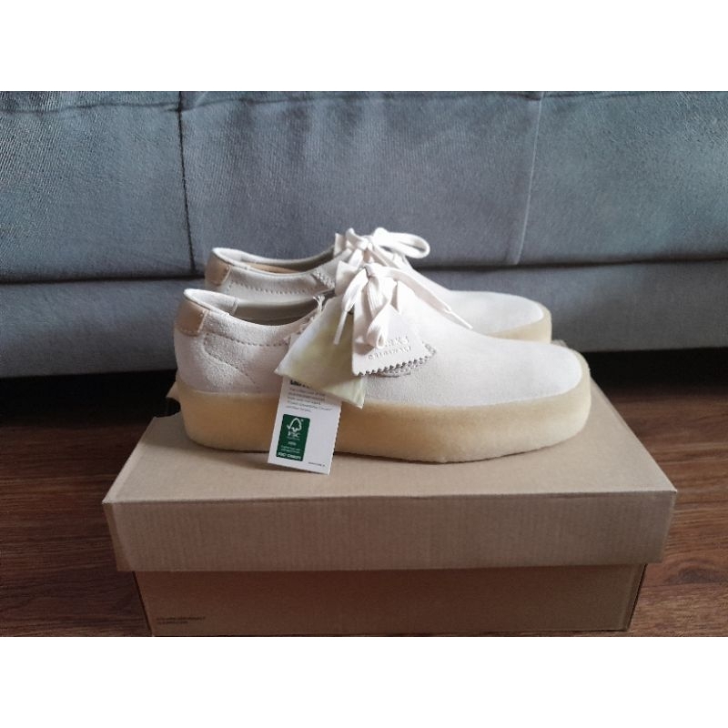 Jual Sepatu Clarks Ashcott Cup Wallabee Off White Size 6 UK | Shopee ...