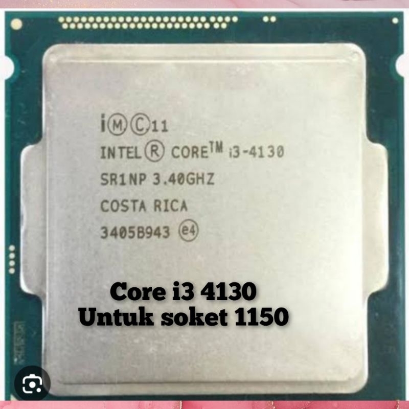 Jual PROCESSOR INTEL CORE i3 4130 PROCESSOR CORE i3 4130 INTEL CORE i3 ...