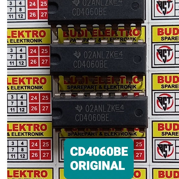 Jual IC CD4060BE CD4060 CD4060 IC DIP | Shopee Indonesia