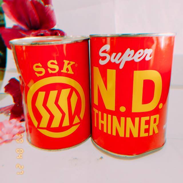 Jual THINNER ND SSK MERAH 1 GALON / ND SSK THINNER | Shopee Indonesia