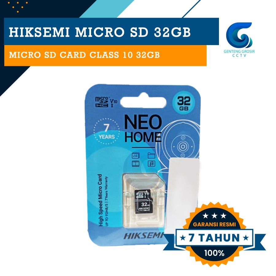 Jual SD Card Hiksemi Micro SD 32GB Class 10 Bisa untuk CCTV | Shopee Indonesia