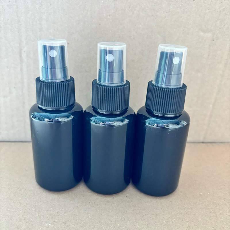 Jual BOTOL TUBULAR 70ml HITAM TUTUP SPRAY HITAM | Shopee Indonesia