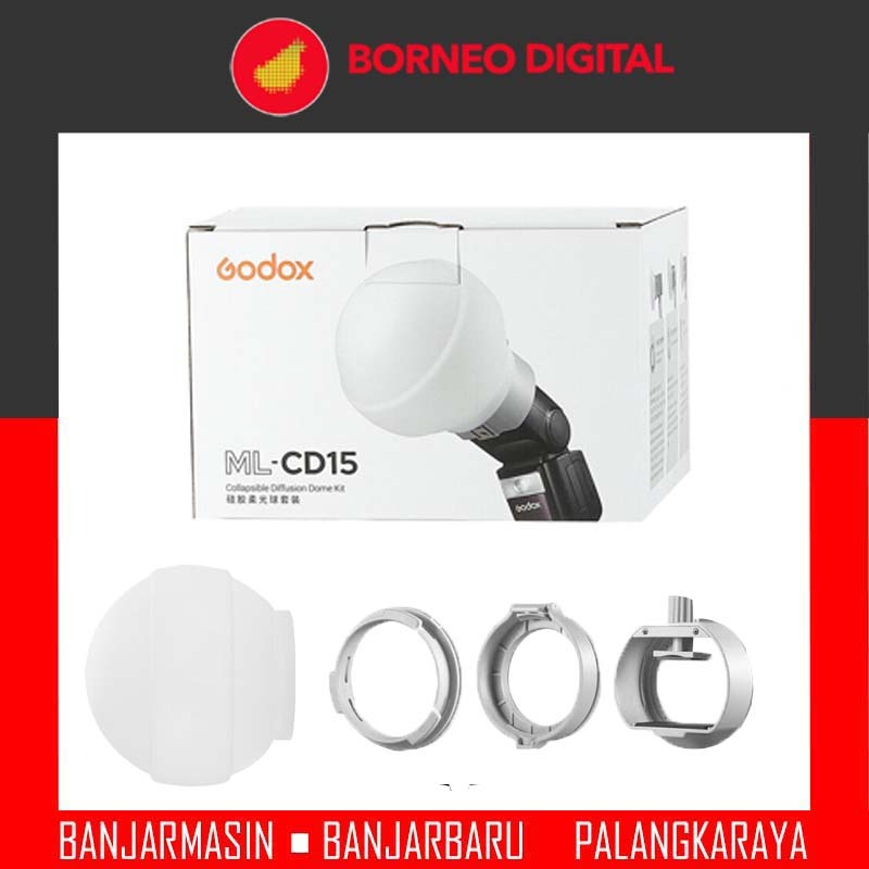Jual Godox ML-CD15 Diffusion Dome for ML30 and ML30Bi LED Lights ...