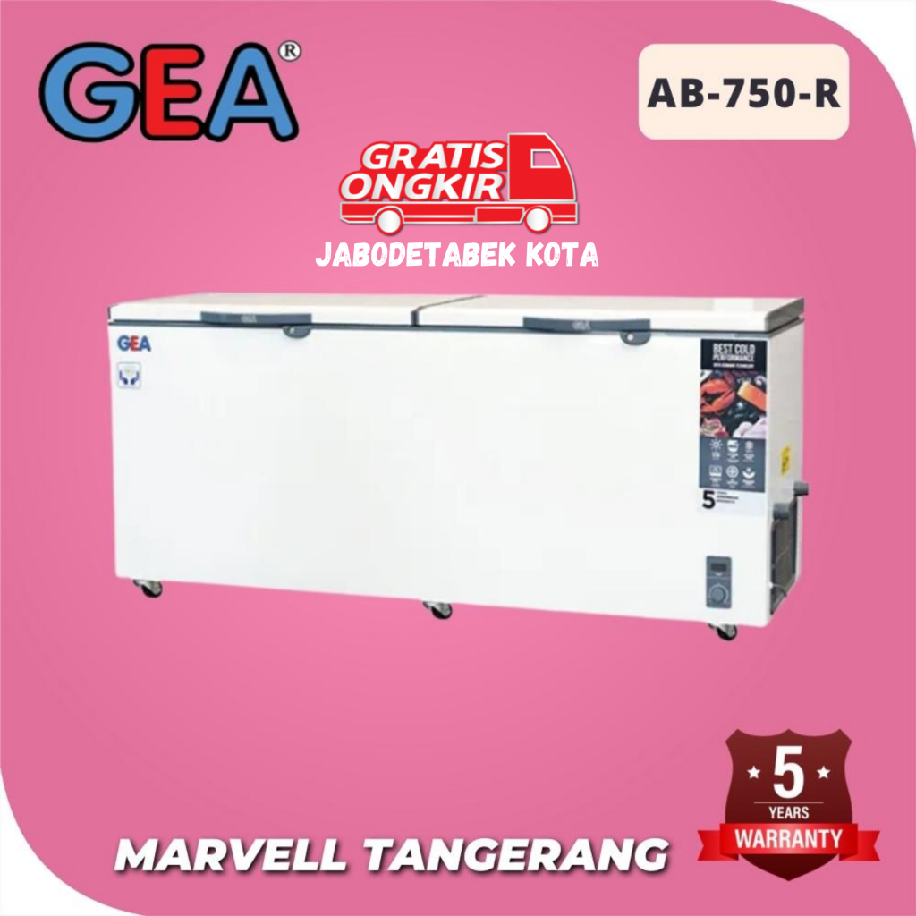 Jual Chest Freezer GEA AB 750 R Freezer Box 700 Liter Original | Shopee ...