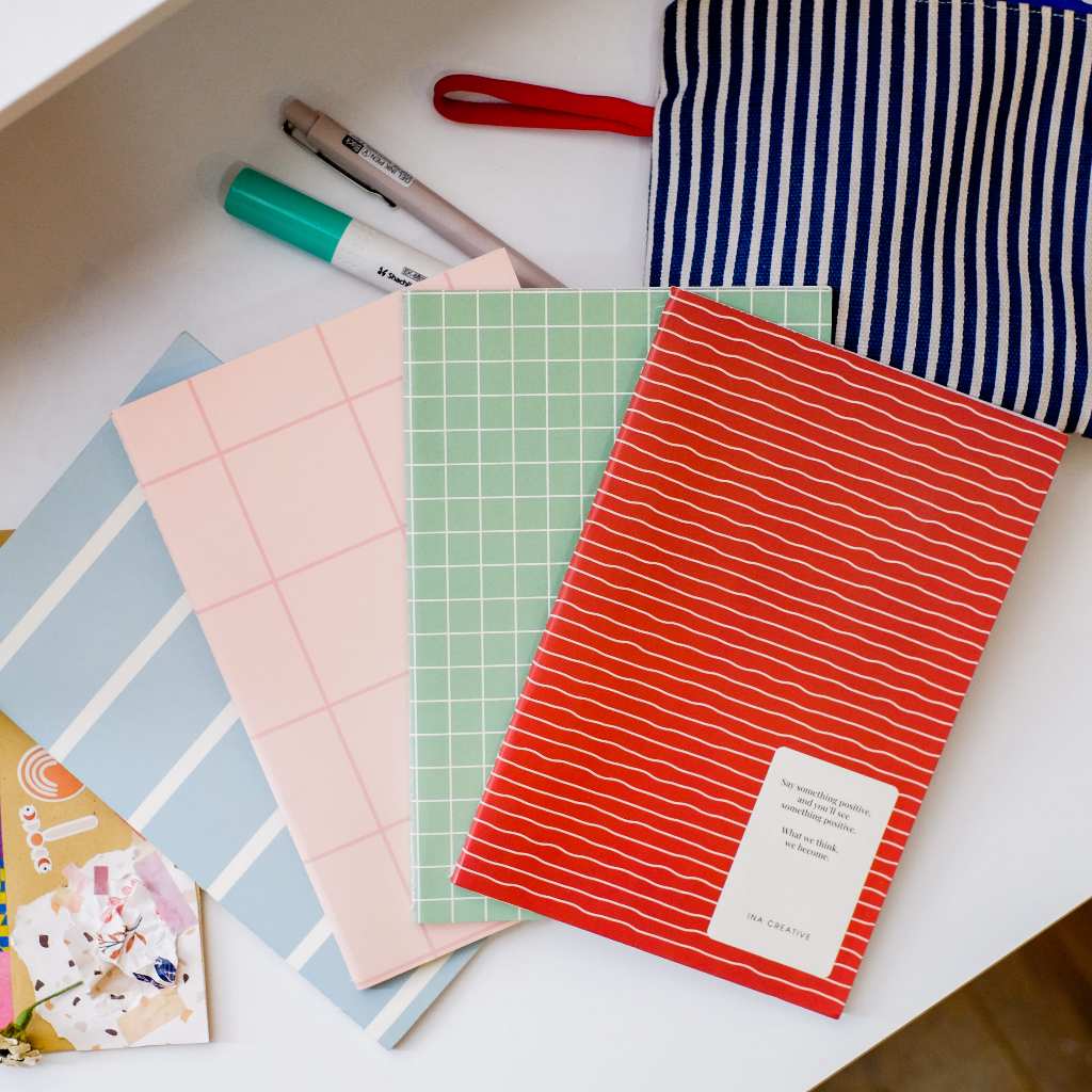 Jual Buku Tulis A5 Sweet Minimalis Ina Creative Notebook | Spiral ...