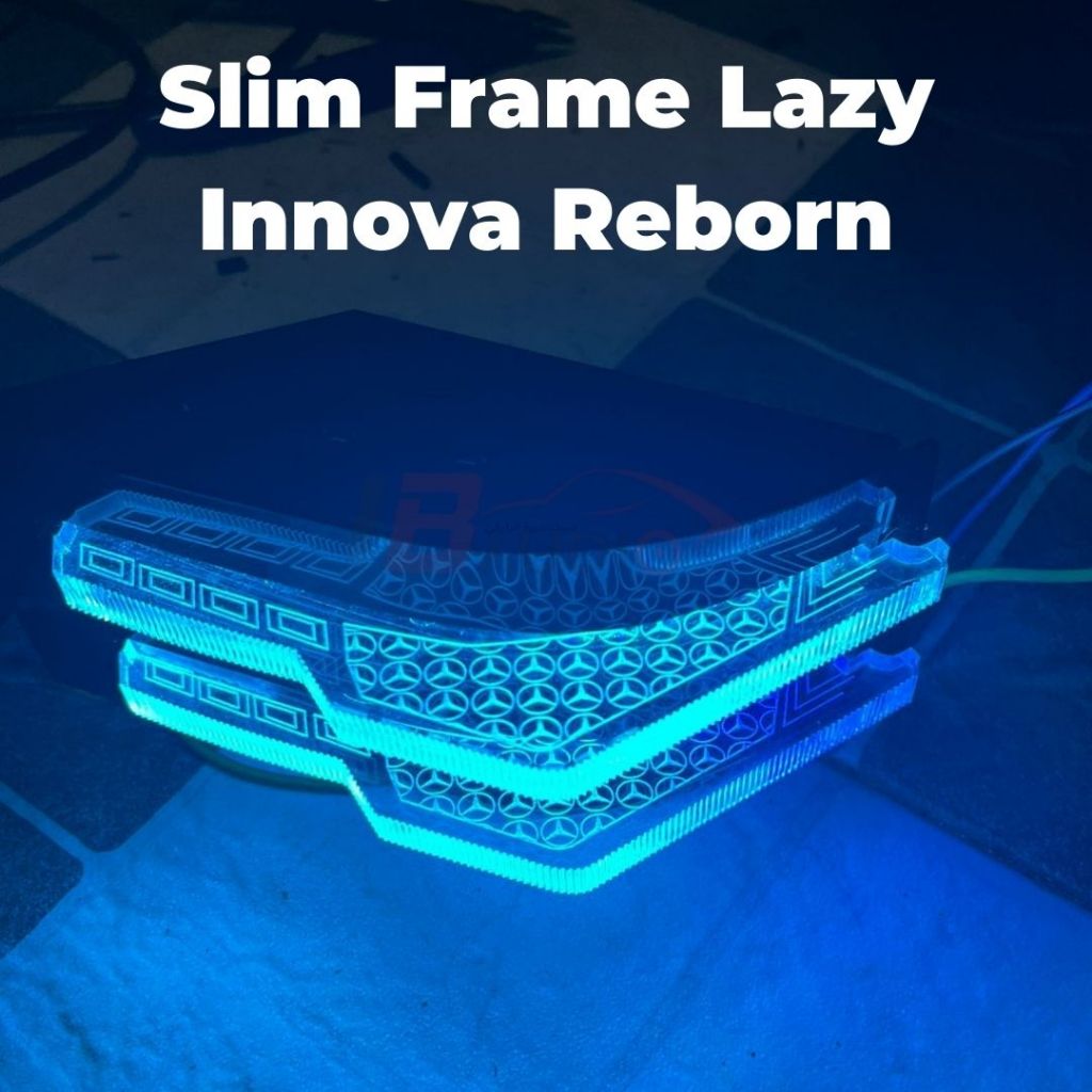 Jual Slim Frame Lazy Cakar Lampu Headlamp LED RGB DRL Running Aplikasi ...