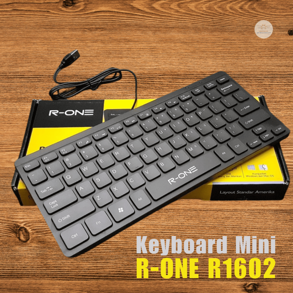 Jual Keyboard Portable Mini R-ONE R1602 (Fitur Tombol FN) | Shopee ...