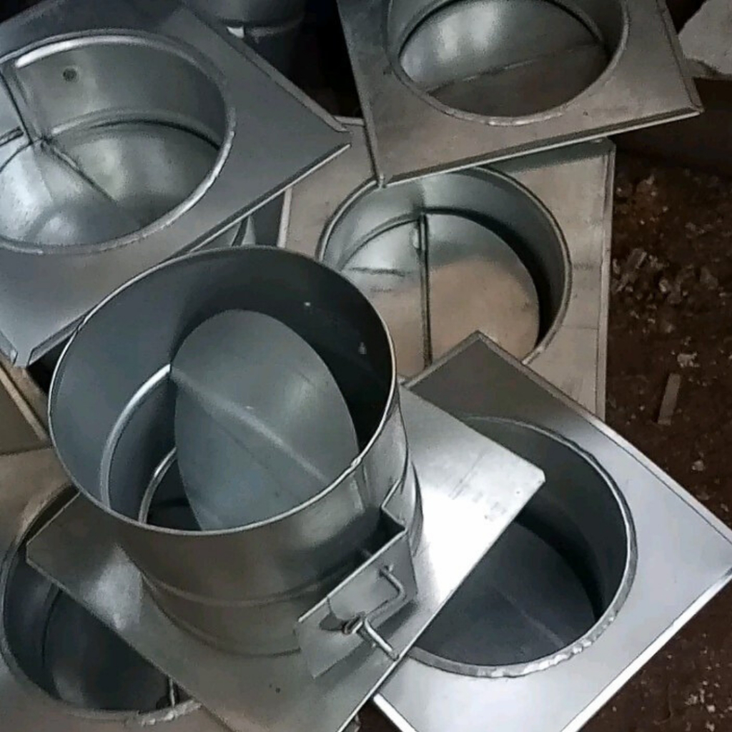 Jual Spigot damper | Spigot Ducting diameter uk. 12 inch 300 mm ...