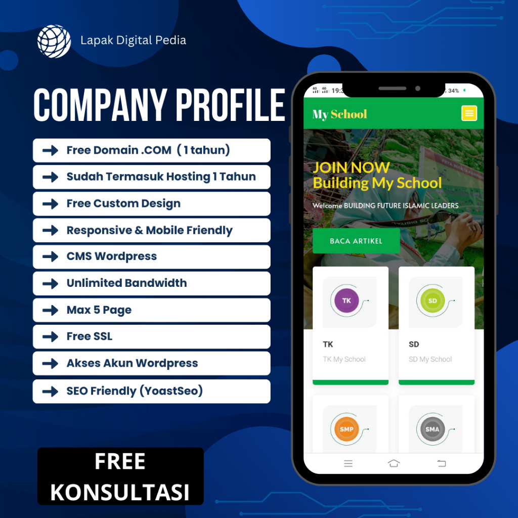 Jual Jasa Pembuatan Website Landing Page Professional Premium | Shopee ...