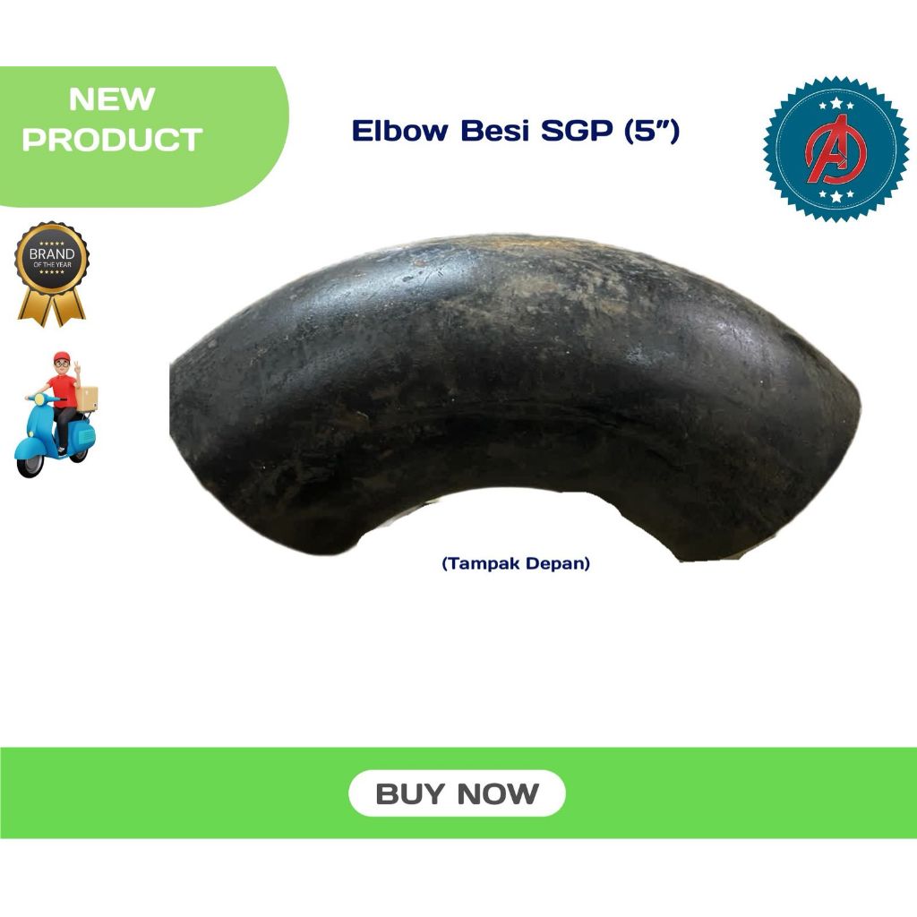 Jual Elbow las besi 90 derajat SGP 5 Inch | Shopee Indonesia
