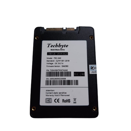 Jual SSD Techbyte 128Gb,256Gb,512Gb Sata 3 2,5 Inch Garansi 3 Tahun ...