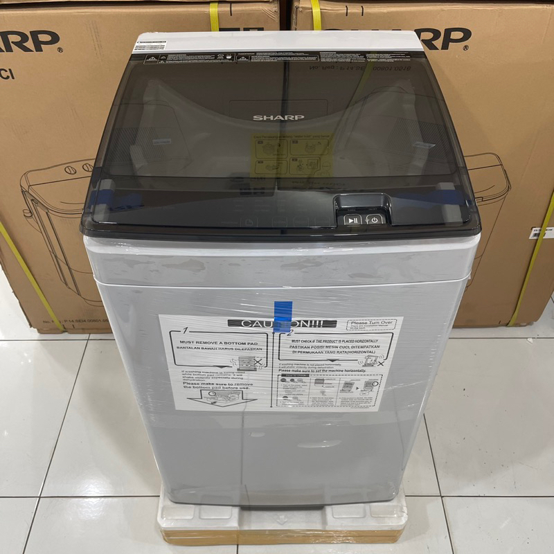 Jual Mesin Cuci SHARP 1 Tabung ESM-7000PGG 7 KG Quick Wash Zero Pressure | Shopee Indonesia