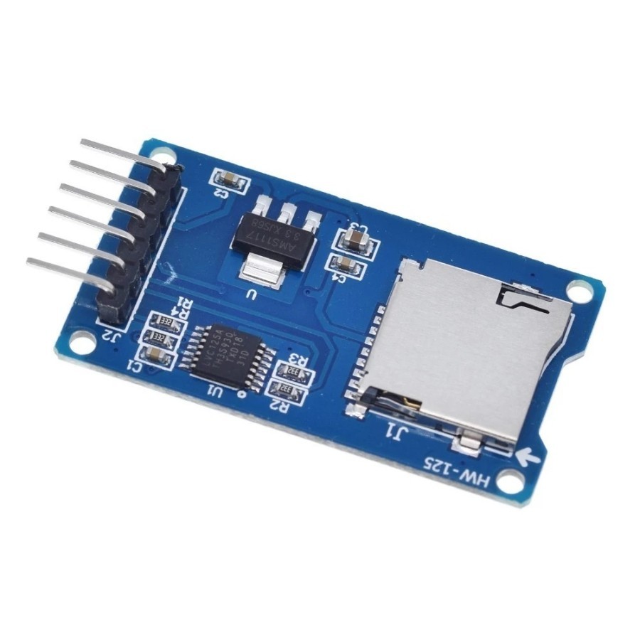 Jual Modul Card Reader Micro SD Card Reader MicroSD Card Adapter Module ...