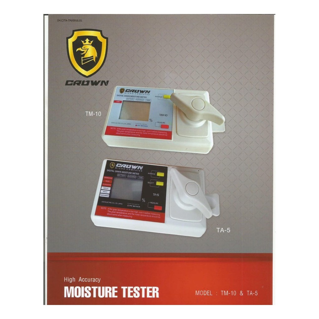 Jual Alat Ukur Kadar Air kelembaban Padi Gabah Gandum / Moisture Tester ...
