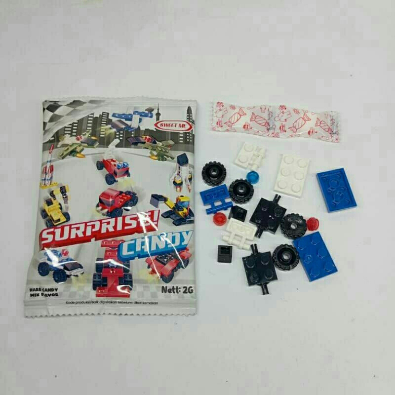 Jual Candy Lego Surprise Permen Lego MOBIL 1pcs | Shopee Indonesia