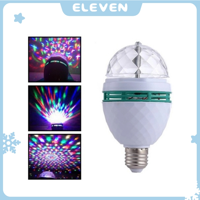 Jual ELEVEN Lampu Disco Putar/Lampu LED Mini Party Light | Shopee Indonesia