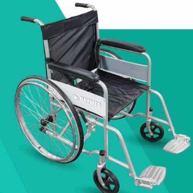 Jual Wheelchair Kursi Roda Standar Rumah Sakit Gea SELLA KY 875 809 B ...