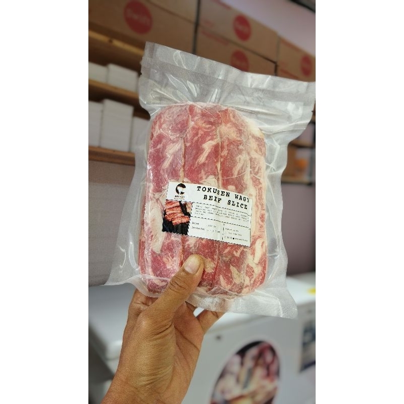 Jual Wagyu Tokusen Beef Slice 500 gr | Shopee Indonesia