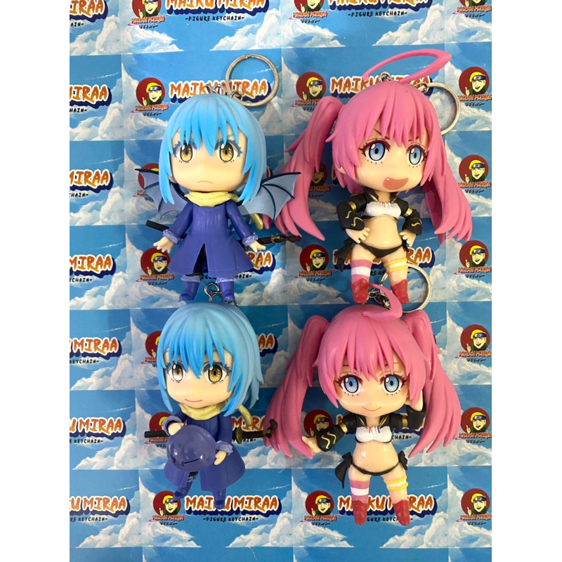 Jual Figure Keychain / Gantungan Kunci Tensura Rimuru Tempest Milim ...