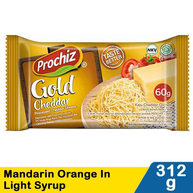 Jual Keju Procis / Prochiz Keju Gold Cheddar 60gram | Shopee Indonesia
