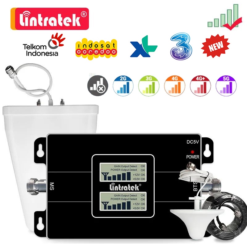 Jual Repeater Wifi Modem Penguat Sinyal Signal Lintratek antena Log periodik | Shopee Indonesia