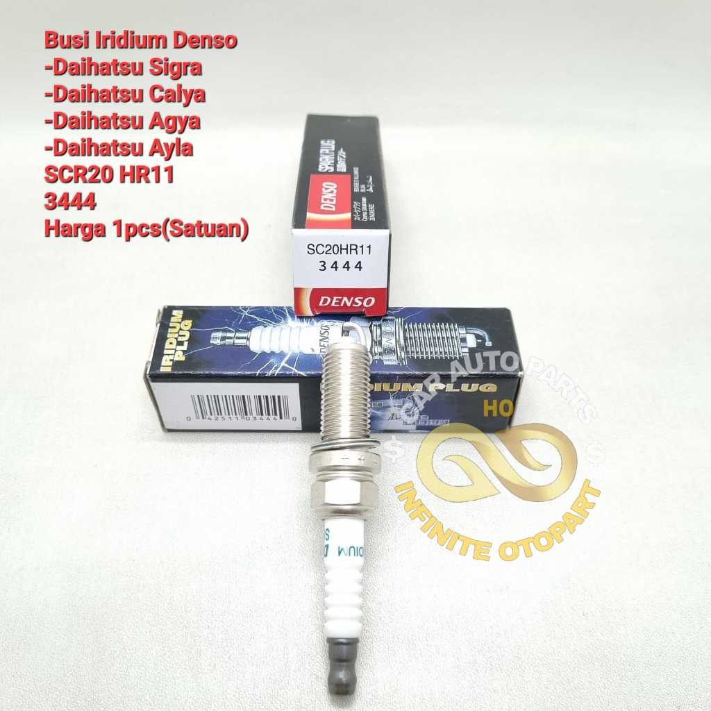 Jual BUSI IRIDIUM SIGRA CALYA AGYA AYLA SC20HR11 HARGA 1PC | Shopee ...