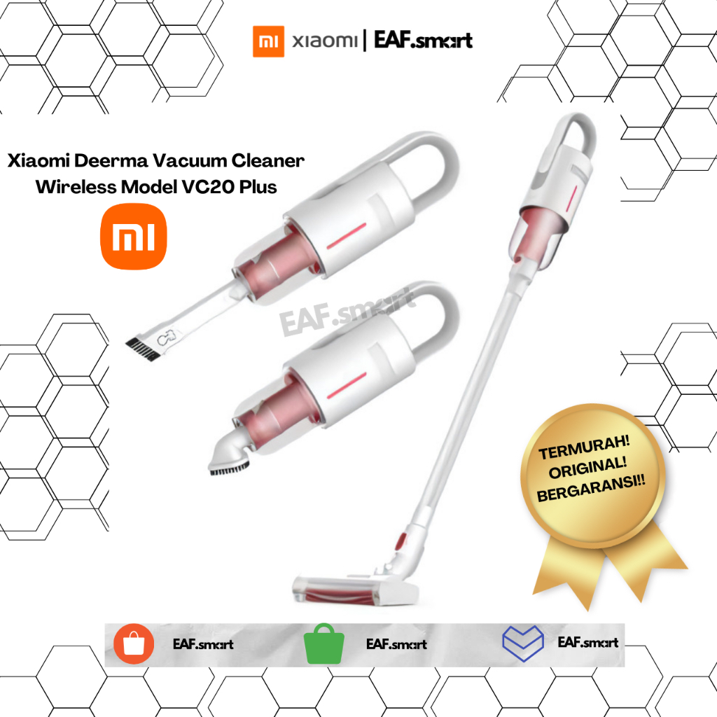 Jual Deerma VC20 / VC20s / VC20 PLUS / VC25 PLUS Handheld Vacuum Cleaner 5500Pa Penyedot Debu ...