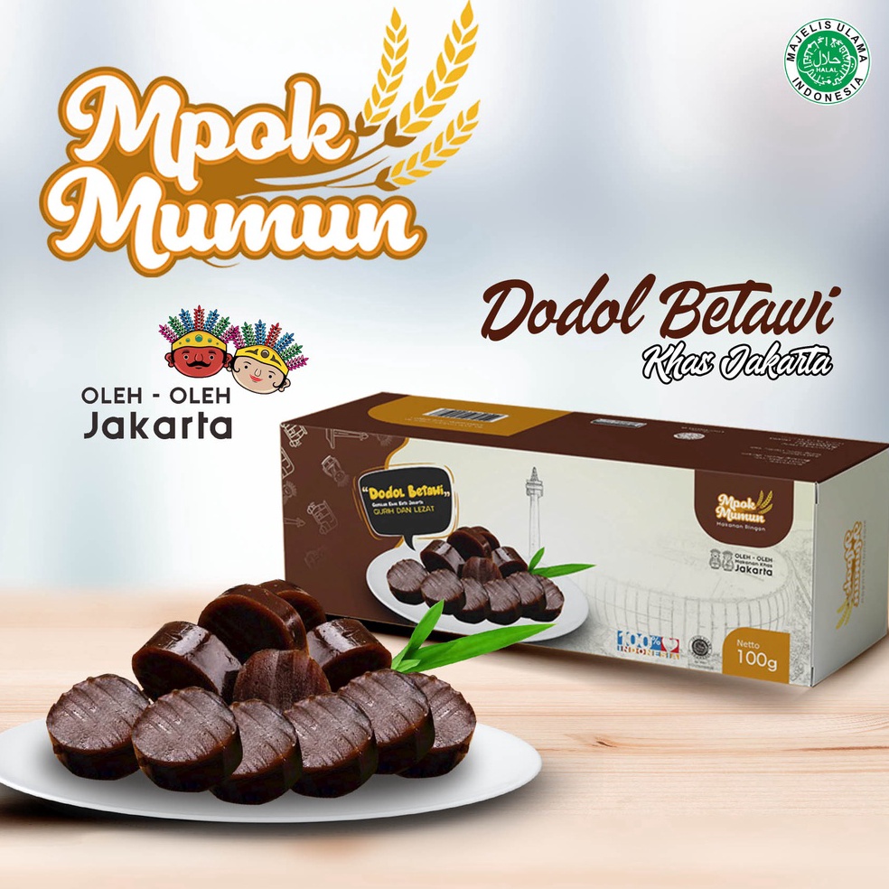 Jual Promotion Dodol khas betawi Mpok Mumun oleh oleh dari jakarta ...