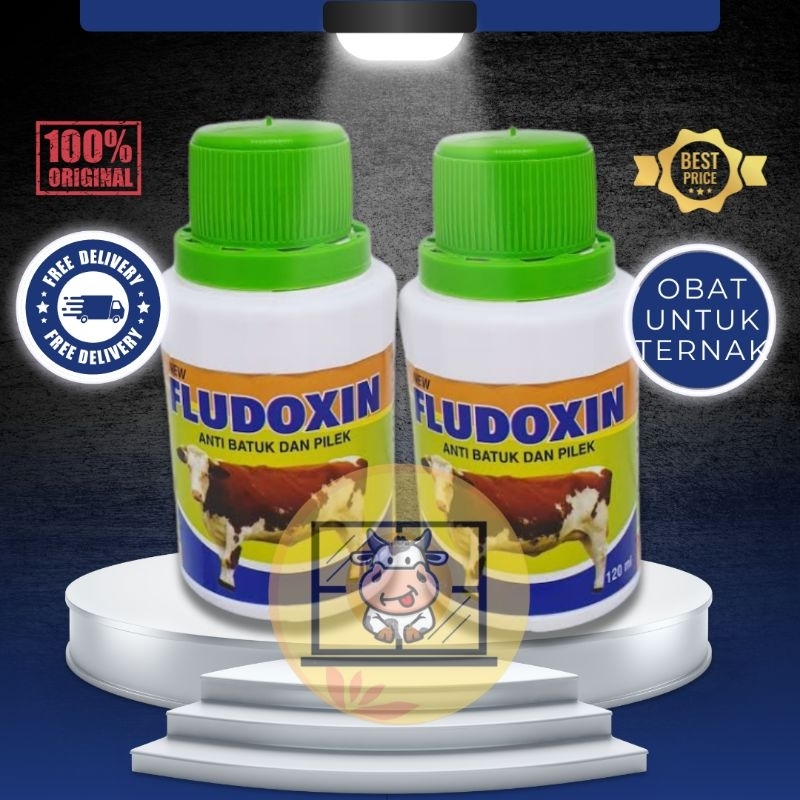 Jual Fludoxin 120ml - Obat Flu Batuk Pilek Untuk Hewan Ternak Sapi ...