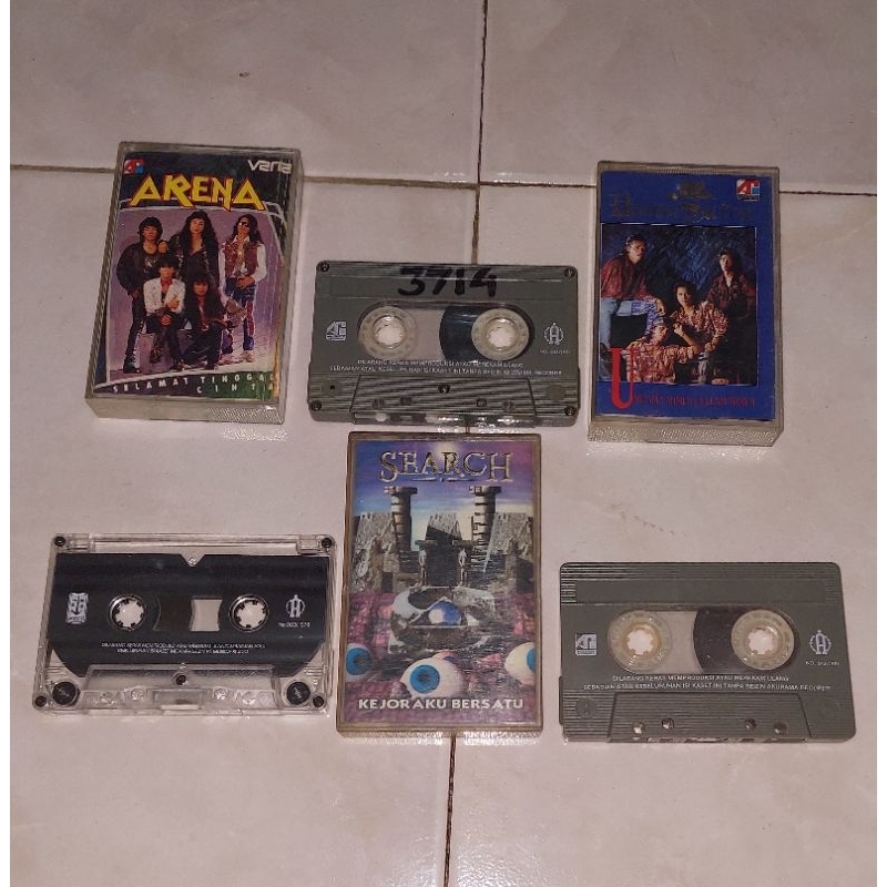 Jual kaset Malaysia original ARENA, DAMASUTRA dan SEARCH | Shopee Indonesia