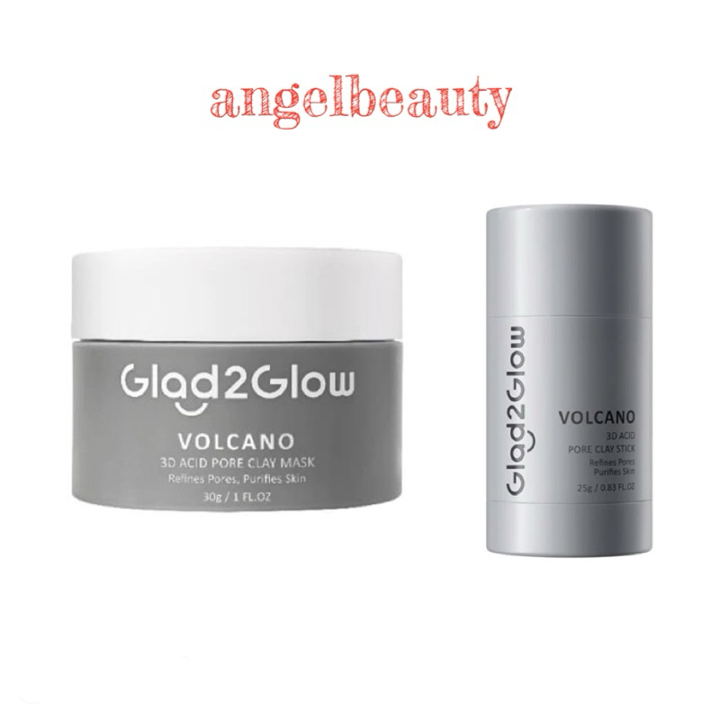 Jual Glad2Glow Volcano Clay Mask | Shopee Indonesia