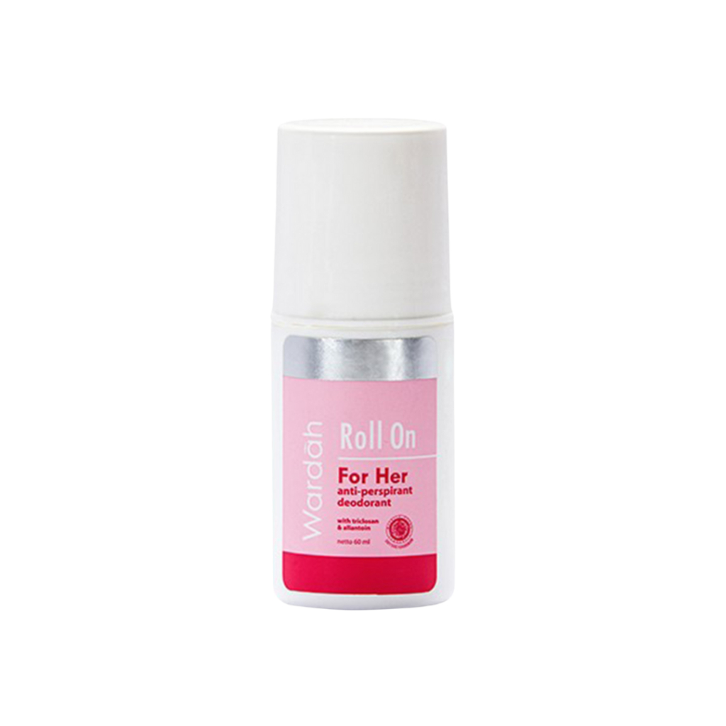 Jual WARDAH Deodorant Roll On Anti-Perspirant For Her 60 ml - Deodoran ...