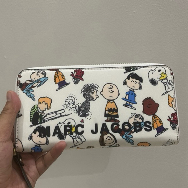 Jual Wallet Marc jacob X Peanuts Snoopy | Shopee Indonesia