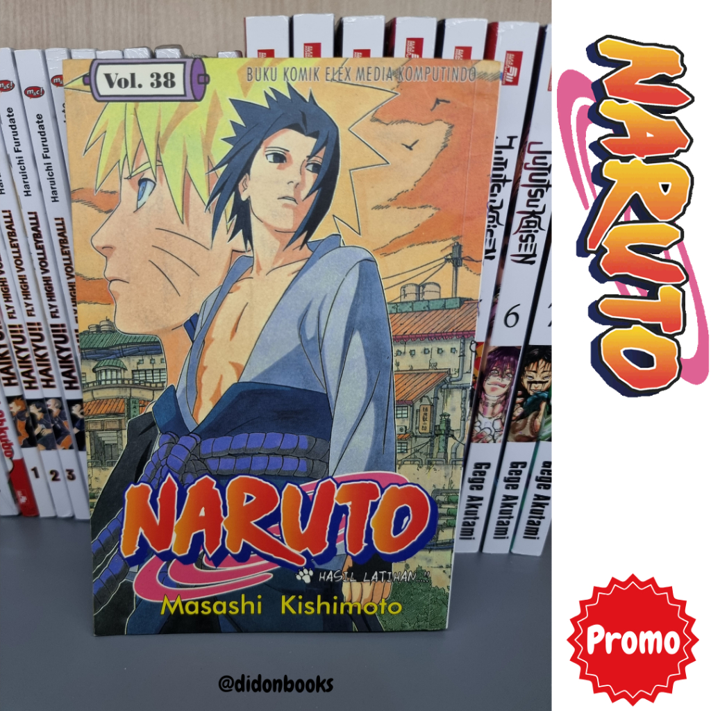 Jual KOMIK NARUTO VOL 38 | PRELOVED/BEKAS ORIGINAL | Shopee Indonesia