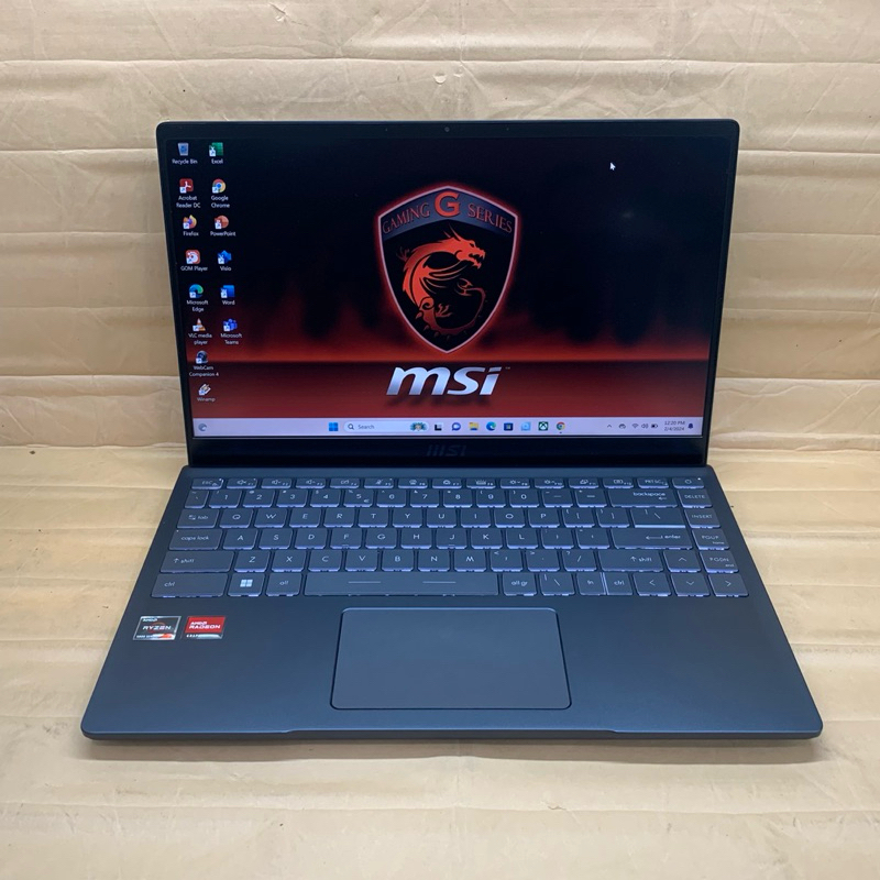 Jual MSI Modern 14 C5M Amd Ryzen 5-5625U RAM 16GB 512GB LIKE NEW ...