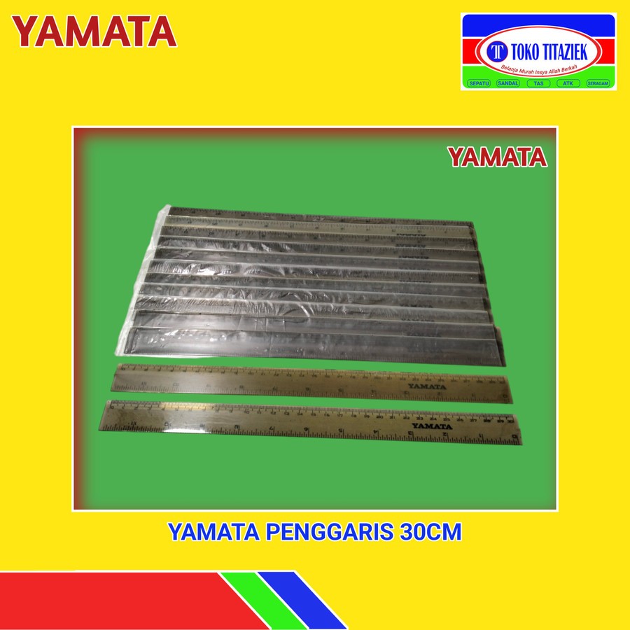 Jual PENGGARIS MIKA 30CM, PENGGARIS ELASTIS, PENGGARIS YAMATA 30CM ...
