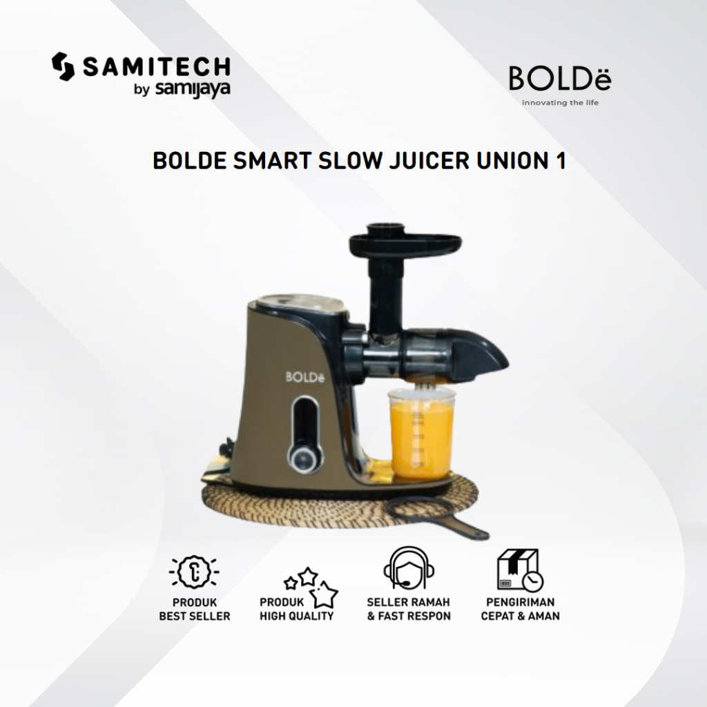 Jual JUICER BOLDE SMART SLOW JUICER UNION 1 | Shopee Indonesia