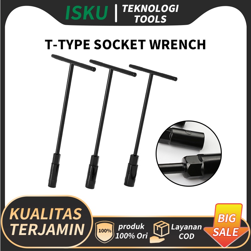 Jual Isku Kunci Sok T Set 4pcs (8,10,12,14 Mm) Lengkap Kunci T Set | Shopee Indonesia