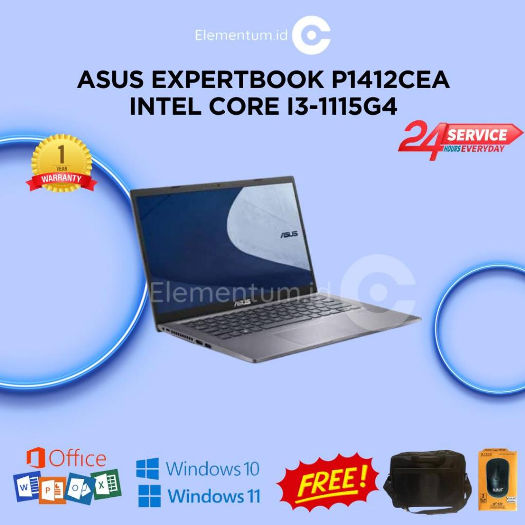 Jual Asus Expertbook P1412CEA Intel Core i3-1115G4 | 4GB 256GB SSD ...