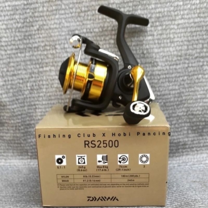 Jual Reel Daiwa RS 2023 2500 Reel Ultra light Reel UL | Shopee Indonesia