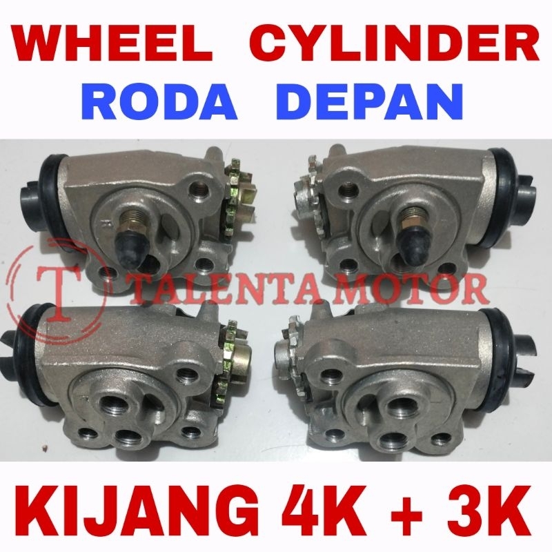 Jual 4 BIJI WHEEL CYLINDER DEPAN SET KIJANG 4K KF20 3K KF10 SILINDER ...