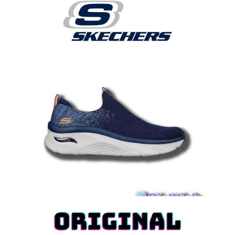 Jual Sepatu Skechers Arch Fit D'lux Key Journey Navy Men's ( 232504/NVY ...