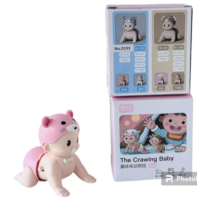 Jual Mainan Bayi Merangkak.. Baby Merangkak.. Baby Crawling | Shopee ...