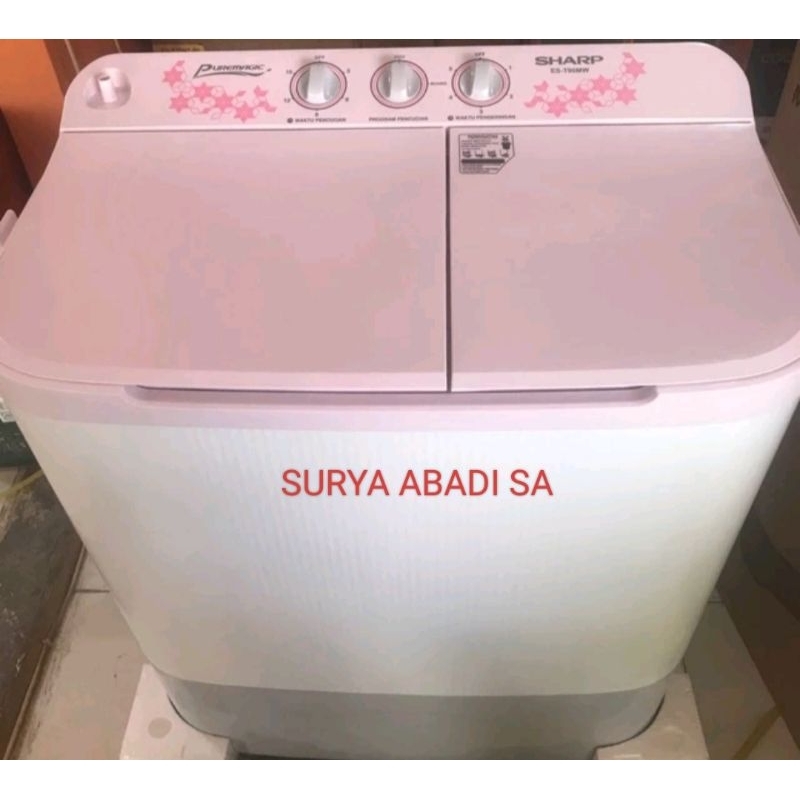 Jual Mesin Cuci 2 Tabung Sharp Es-T1070SJ /Es-T90MW/Es-T1090SJ/Es-T1270SJ/Es-T95CR/Es-T85CR ...