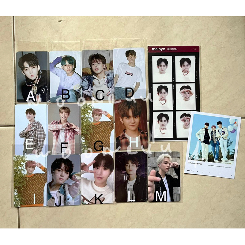 Jual CLEARANCE SALE Photocard Treasure Hyunsuk Junkyu Yoshi Jeongwoo ...