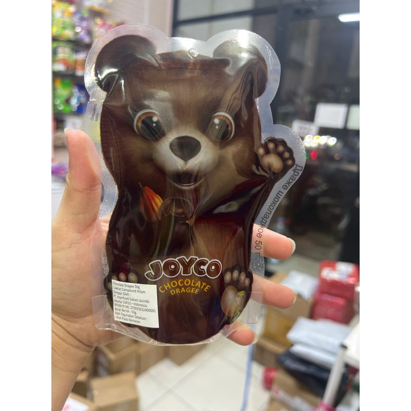 Jual JOYCO Milk Chocolate Dragee Cream Dragee 50g Hazelnut Dragee ...