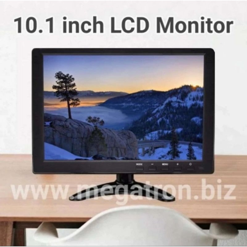 Jual Mini LCD Monitor 10 inch (input: HDMI VGA RCA BNC) | Shopee Indonesia