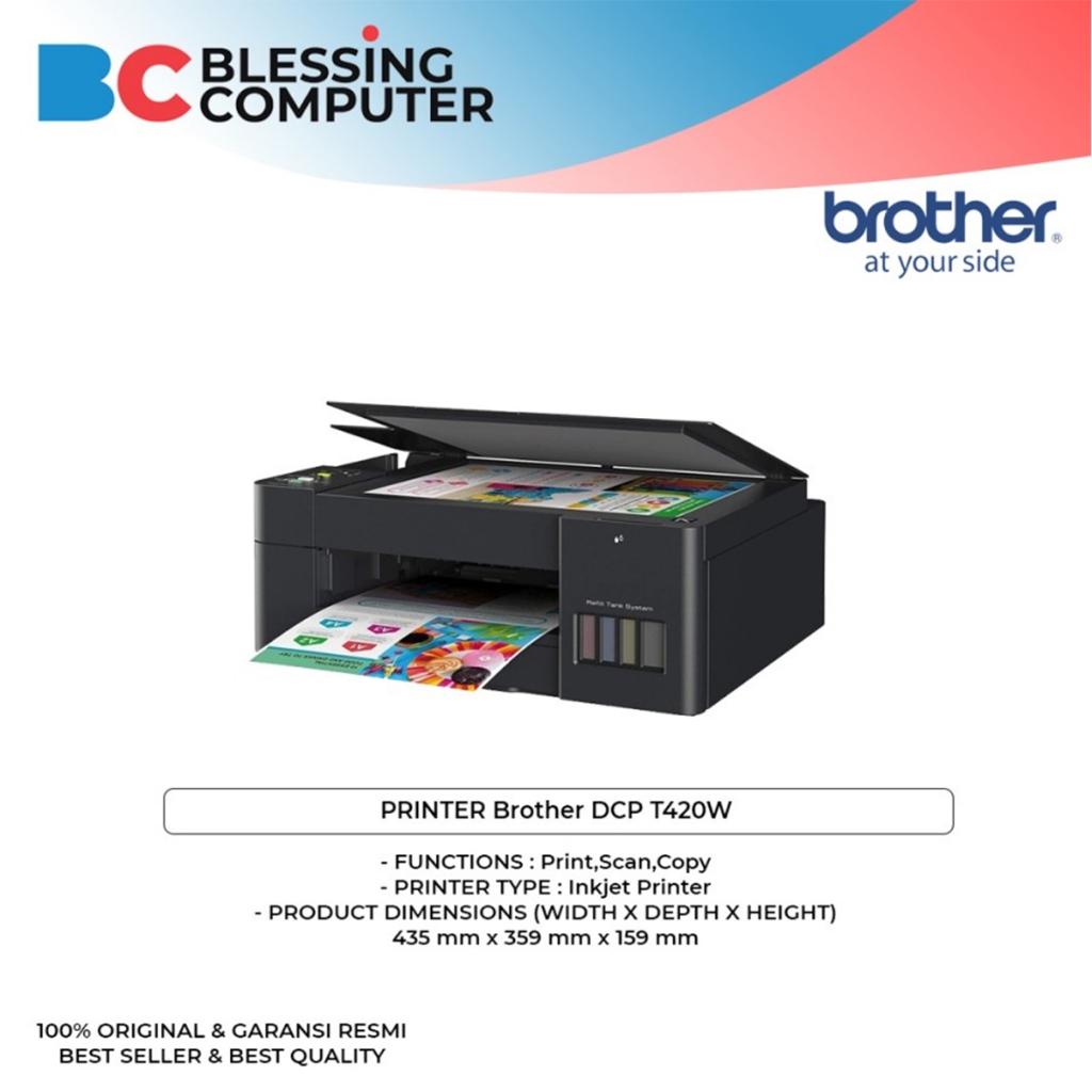 Jual PRINTER Brother DCP T420W / Brother DCP-T420W Wireless PSC ...